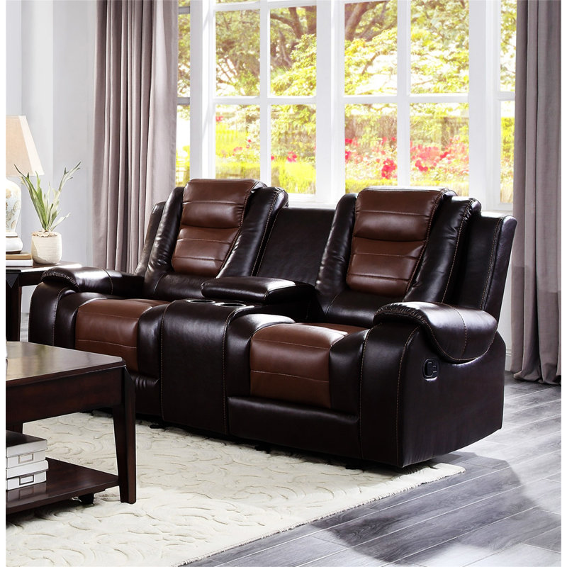 Two tone living room furniture store